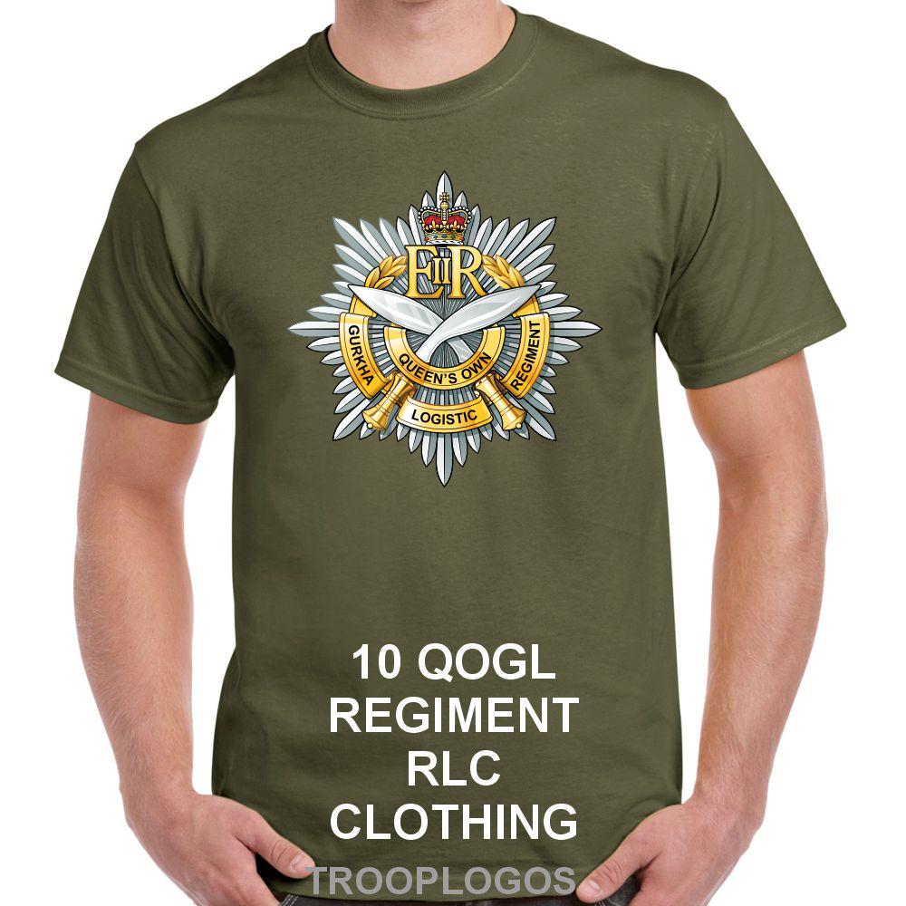 10 Queen's Own Gurkha Logistic Regiment RLC – Troop Logos