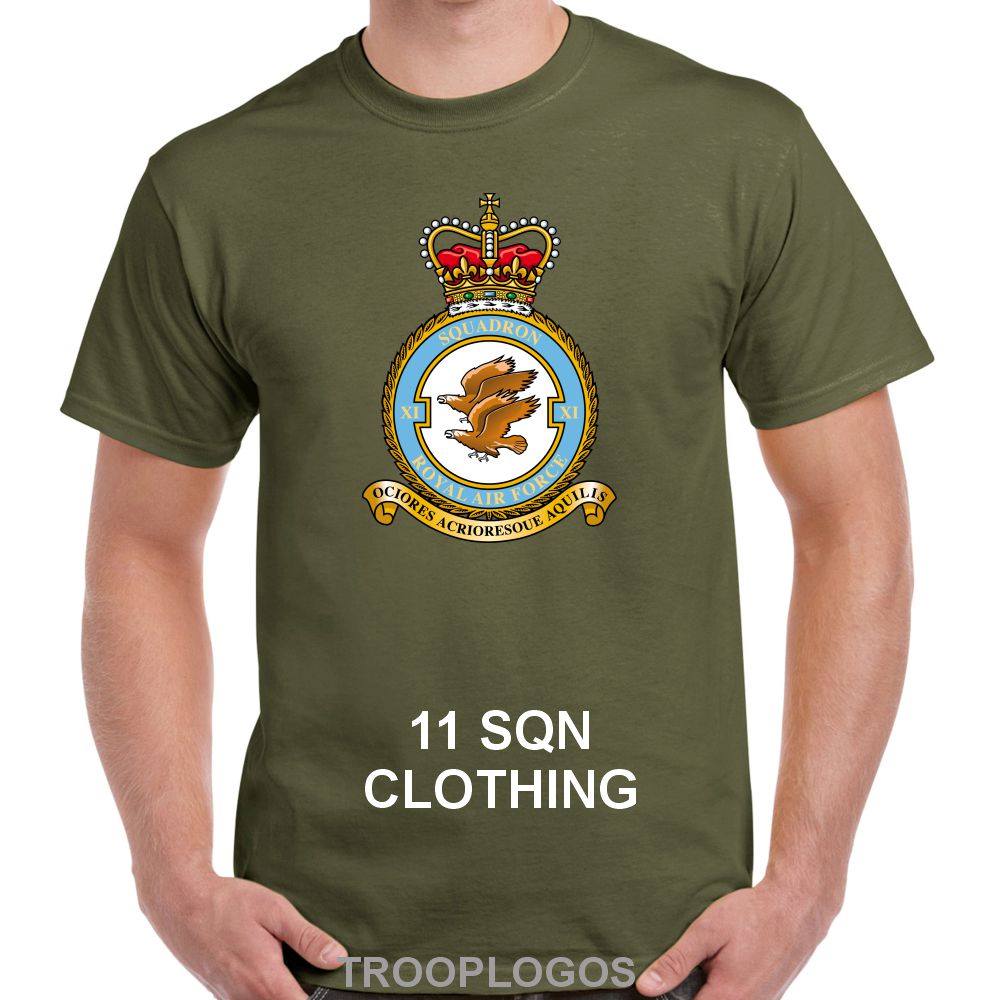 XI (F) Squadron RAF – Troop Logos