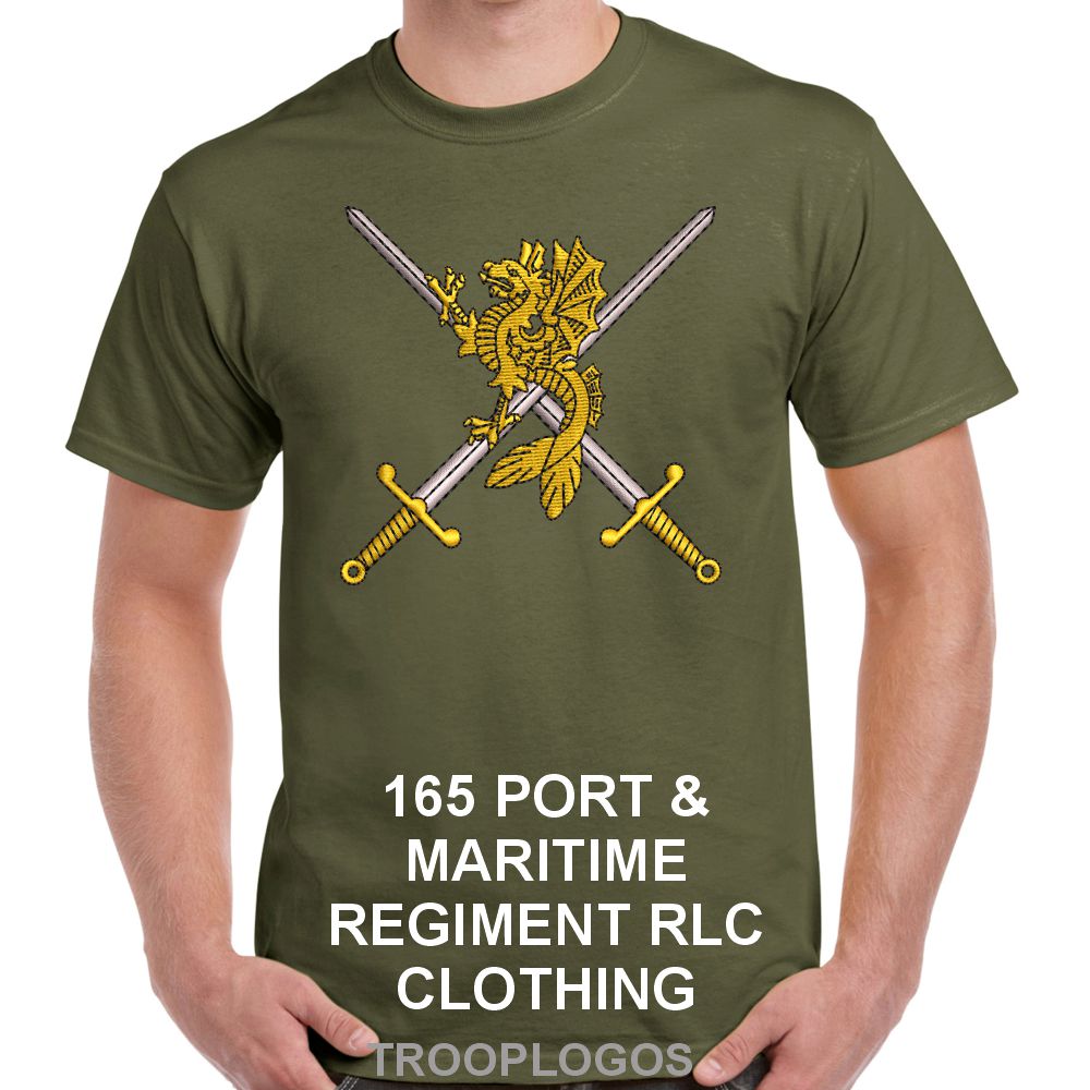 165 Port and Maritime Regiment RLC – Troop Logos