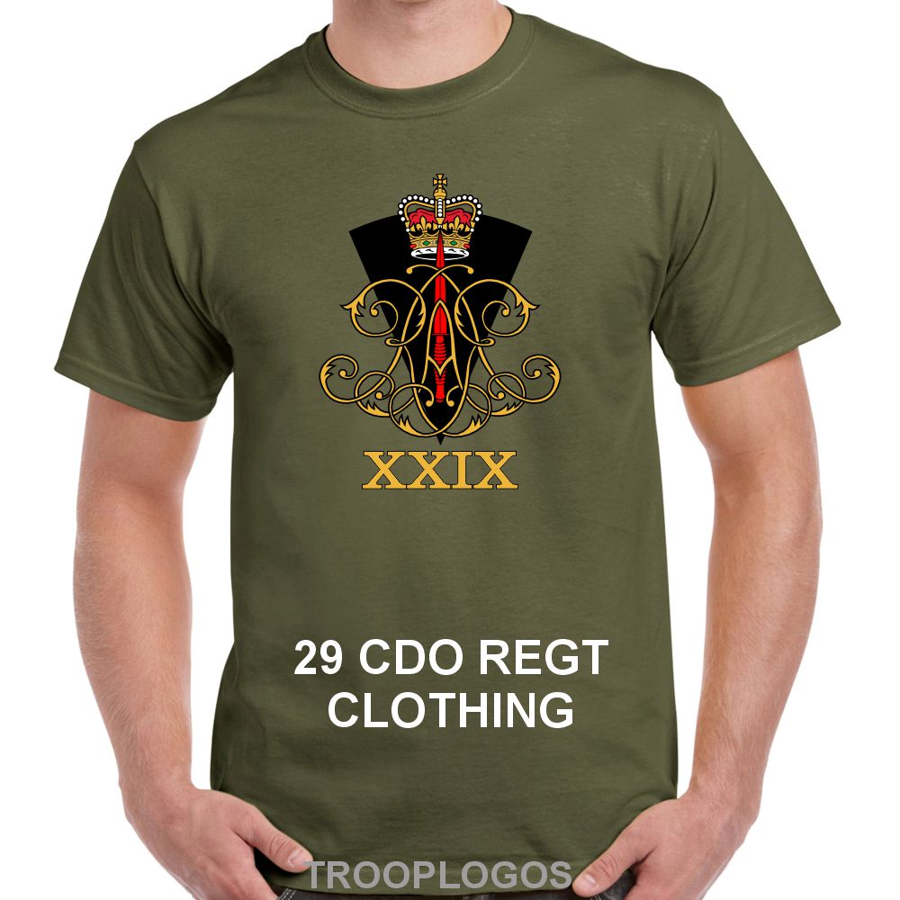 29 Commando Regiment Royal Artillery – Troop Logos