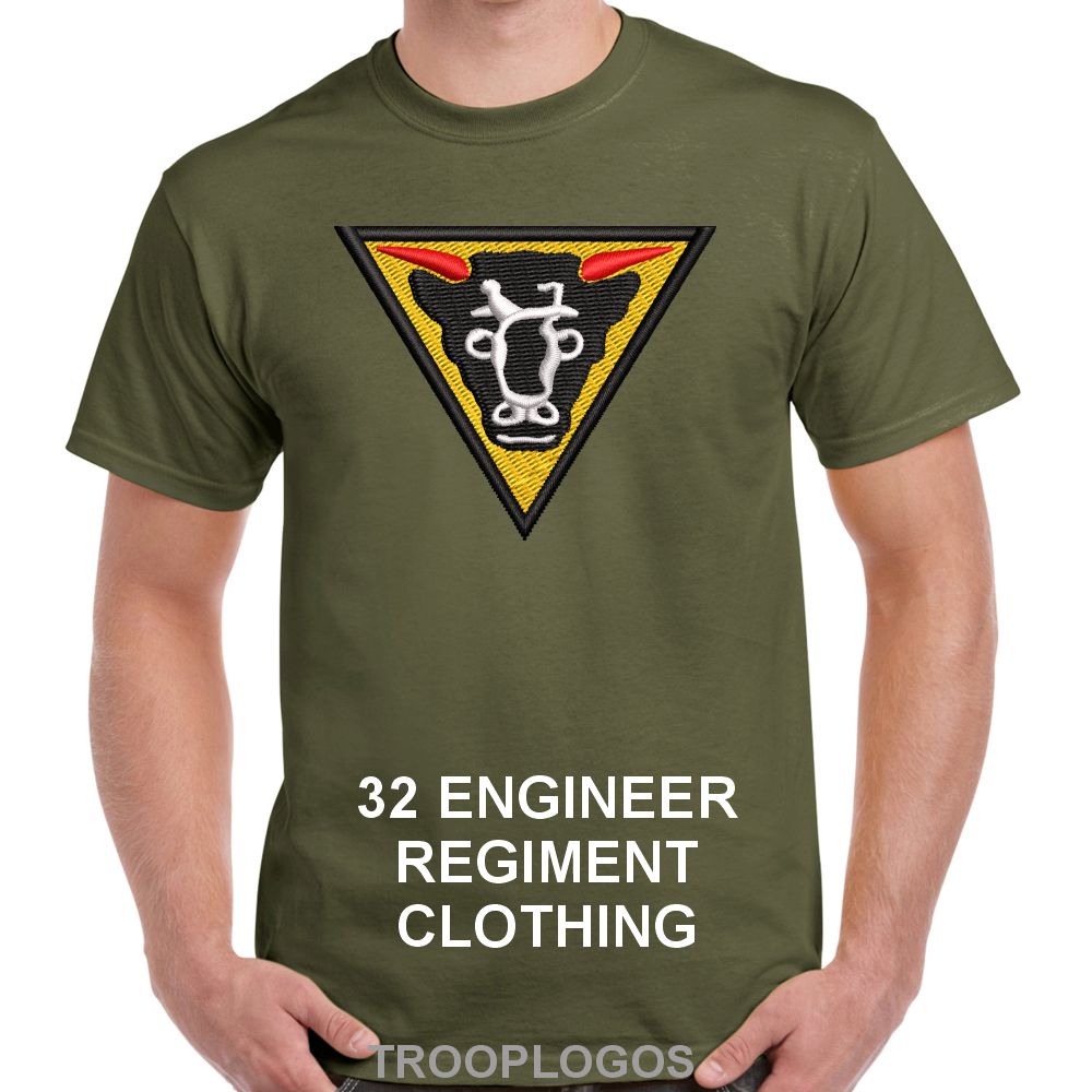 32 Engineer Regiment – Troop Logos