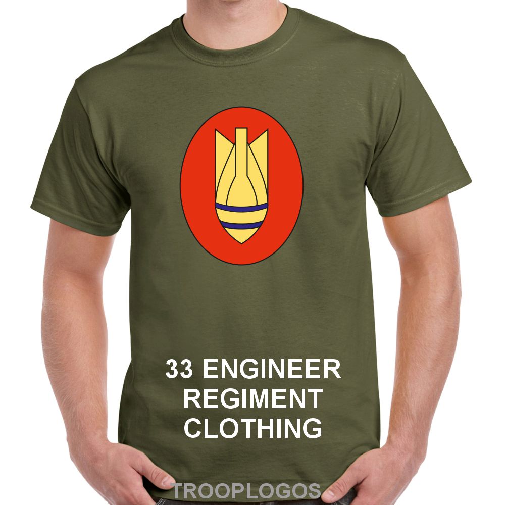 33 Engineer Regiment EOD&S – Troop Logos