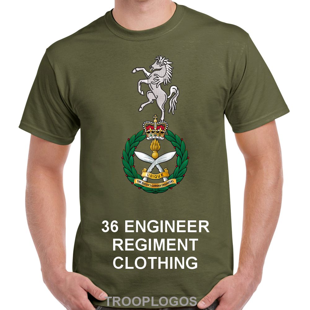 36 Engineer Regiment – Troop Logos