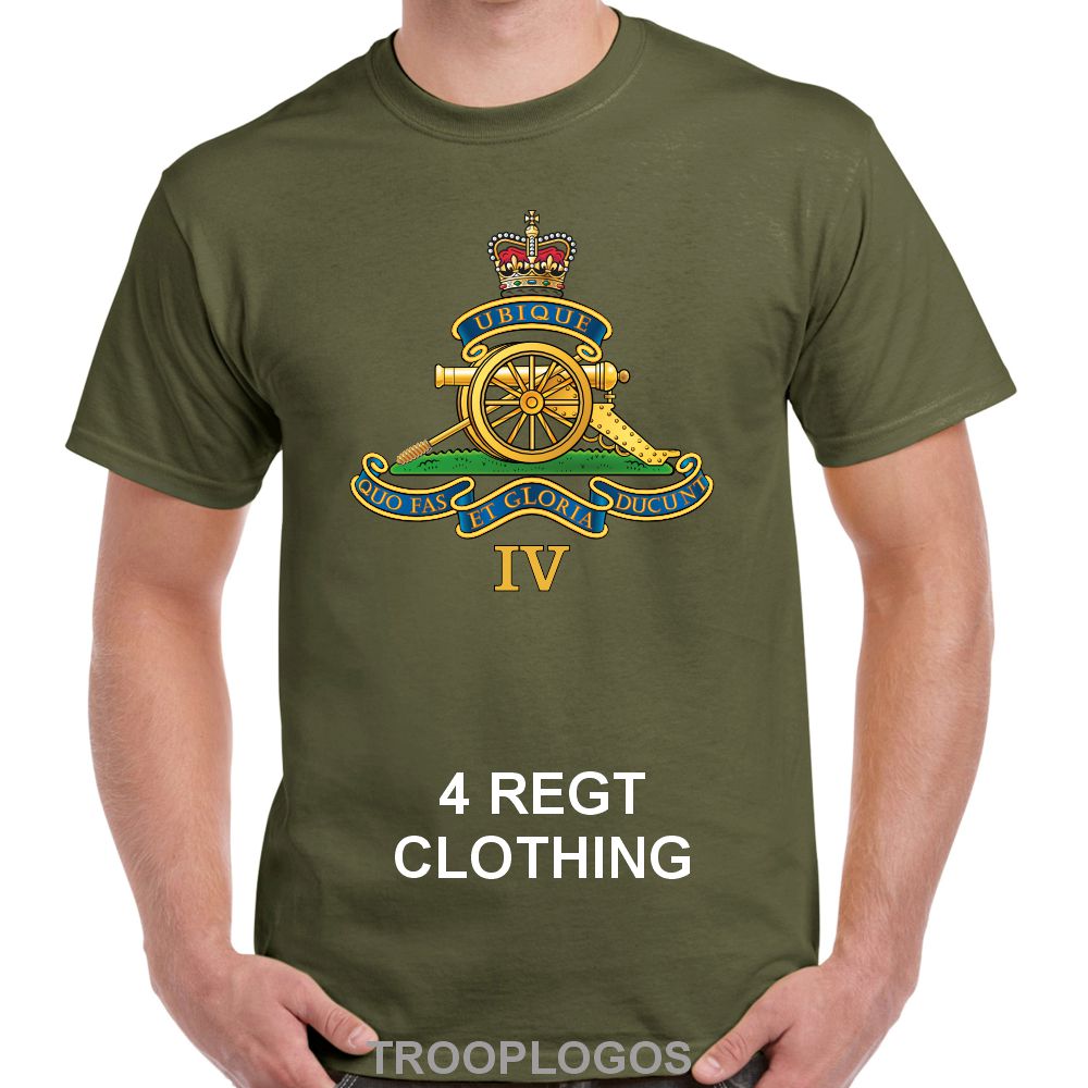 4 Regiment Royal Artillery – Troop Logos