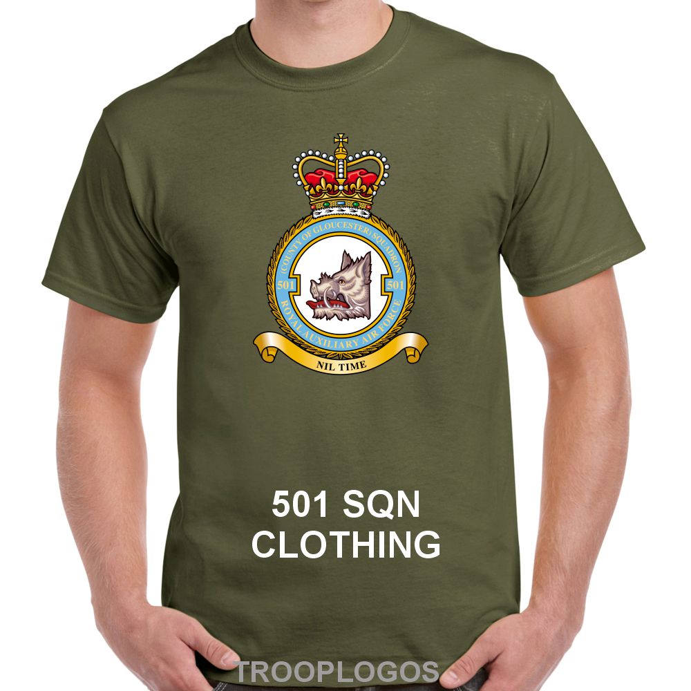 501 Squadron RAuxAF – Troop Logos