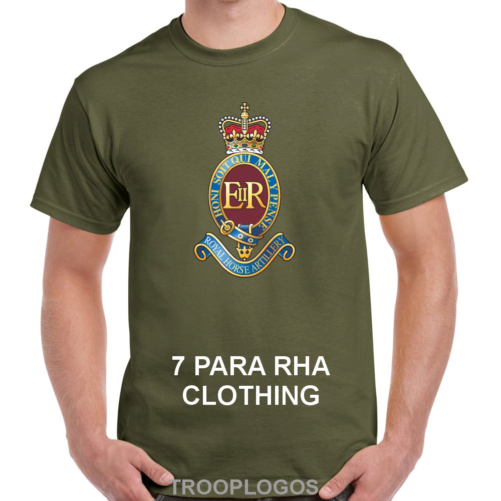 7th Parachute Regiment Royal Horse Artillery – Troop Logos