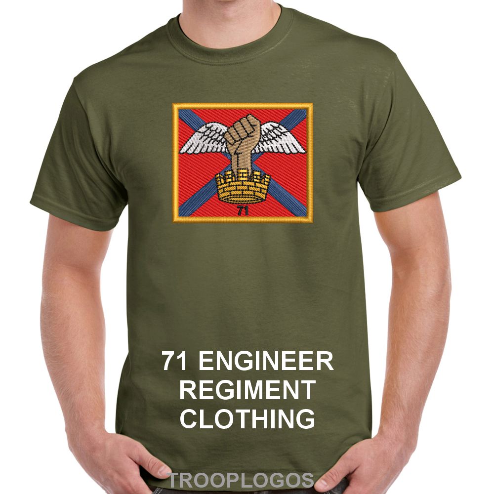 71 Engineer Regiment – Troop Logos