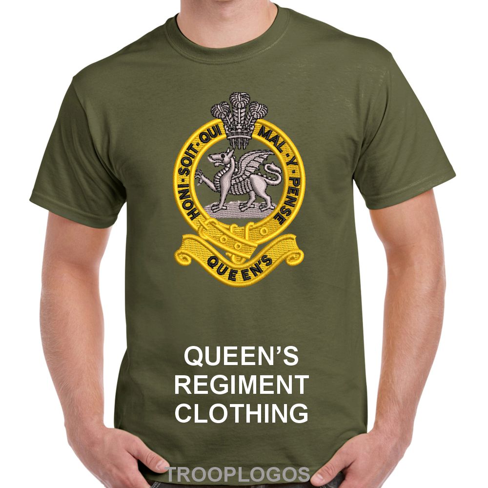 Queen's Regiment – Troop Logos