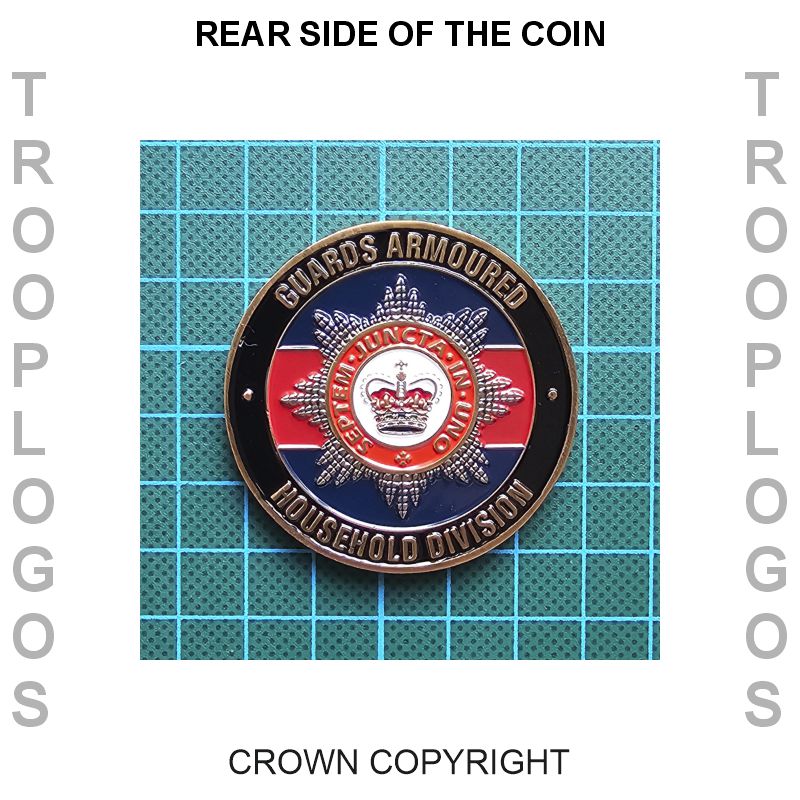 The Life Guards Challenge Coin – Troop Logos